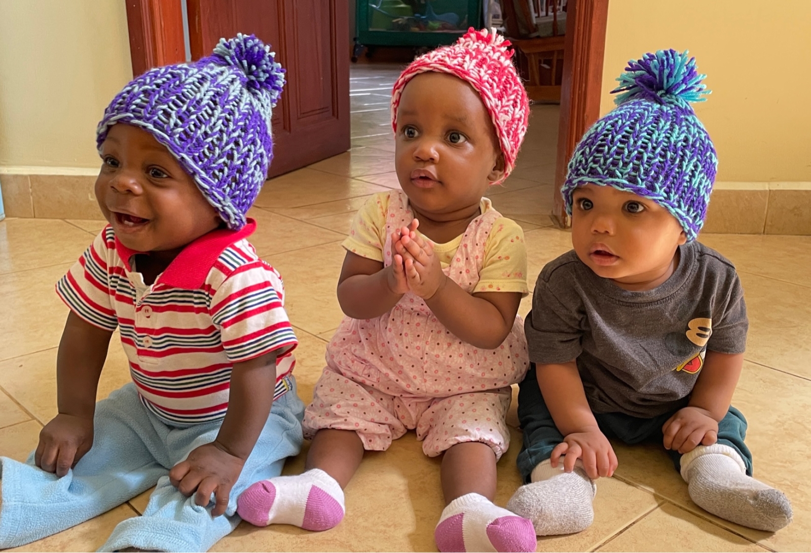 Three babies at Neema Village – Neema Village